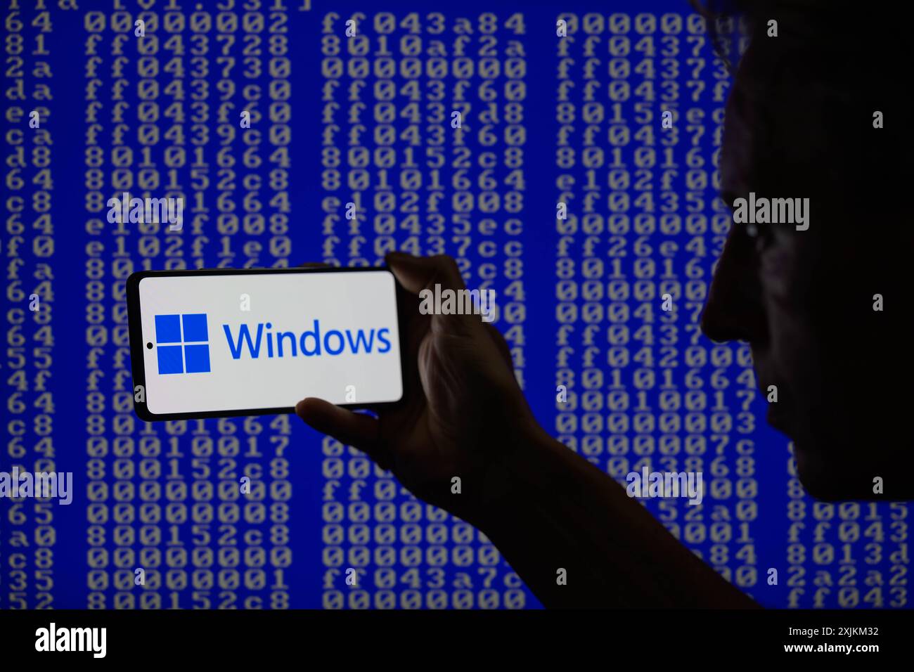 Microsoft azure technology displayed hi-res stock photography and ...