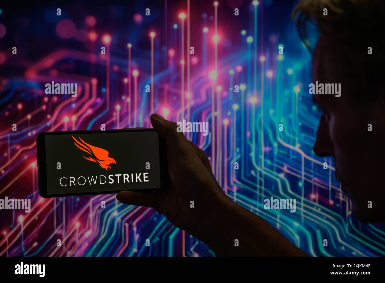 Crowdstrike error screen hi-res stock photography and images - Alamy