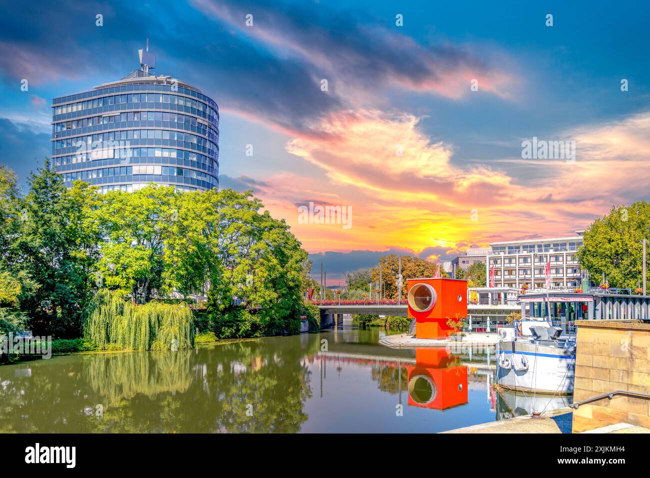 Old city of Heilbronn, Germany Stock Photo - Alamy