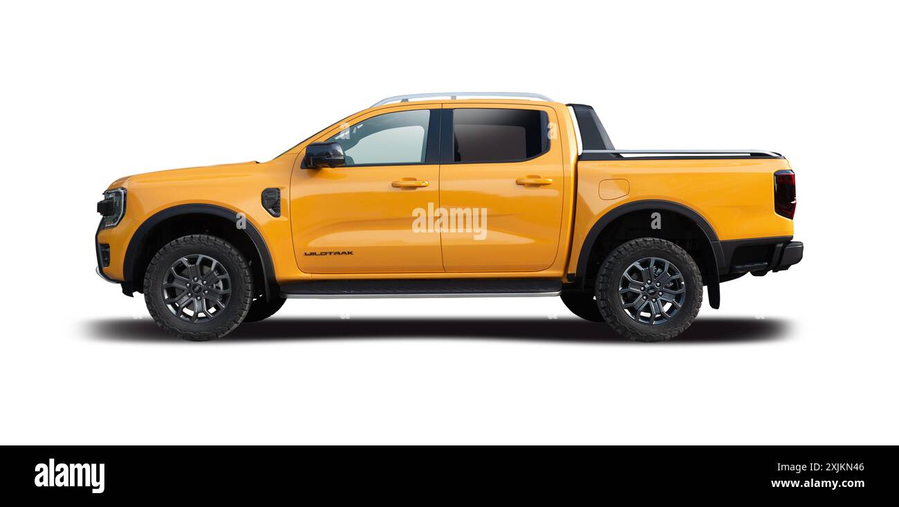 Pick Up Truck Side View Ford