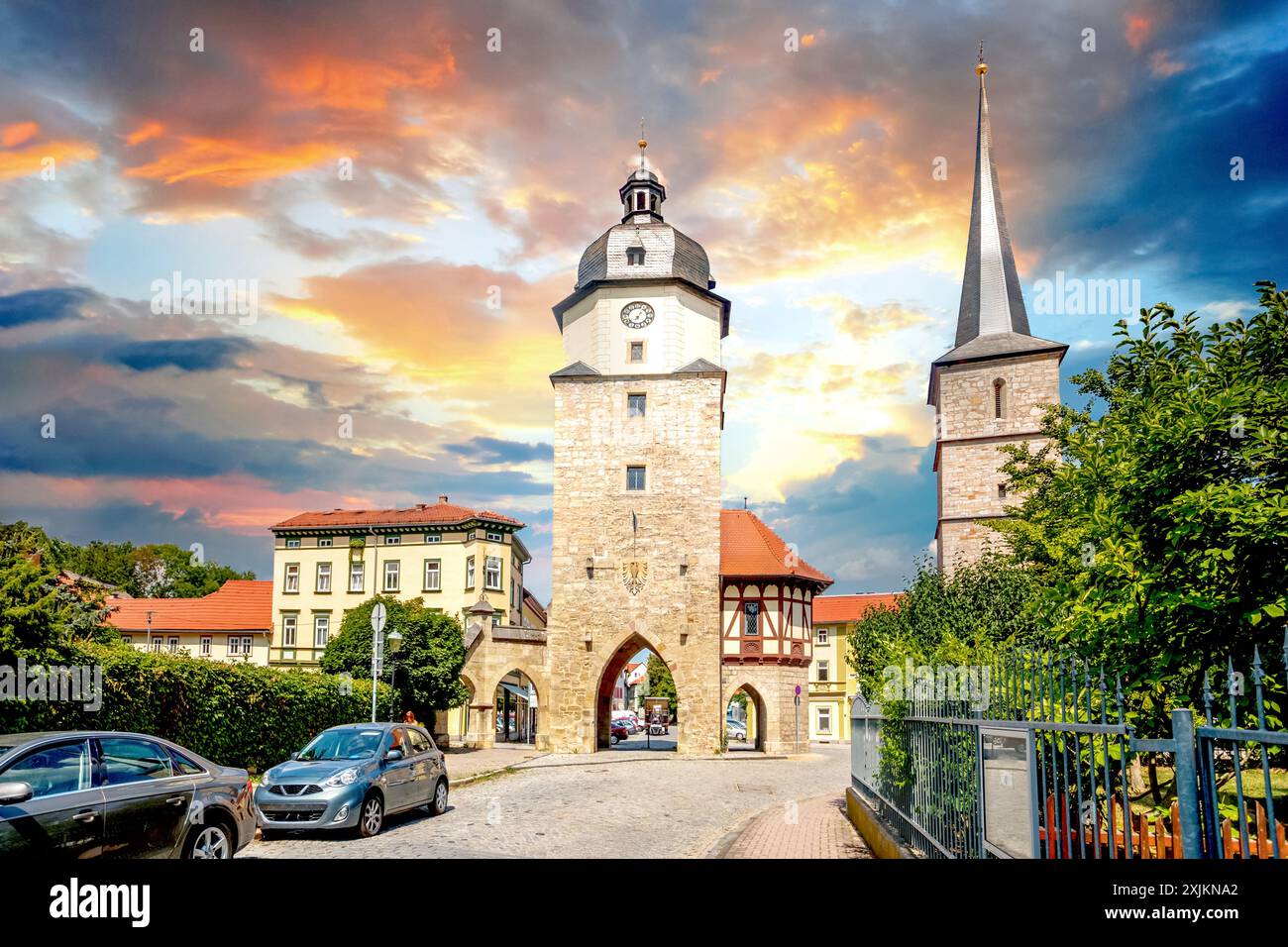 Old city of Arnstadt, Germany Stock Photo - Alamy