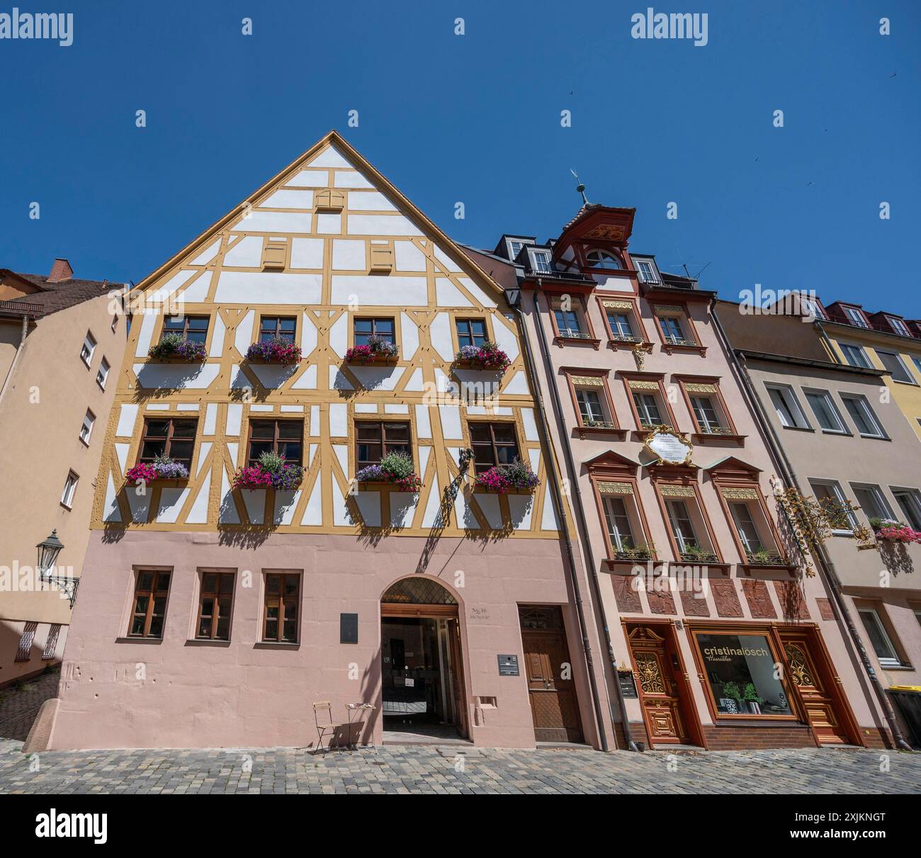 Historic half-timbered house, headquarters of the Altstadtfreunde ...