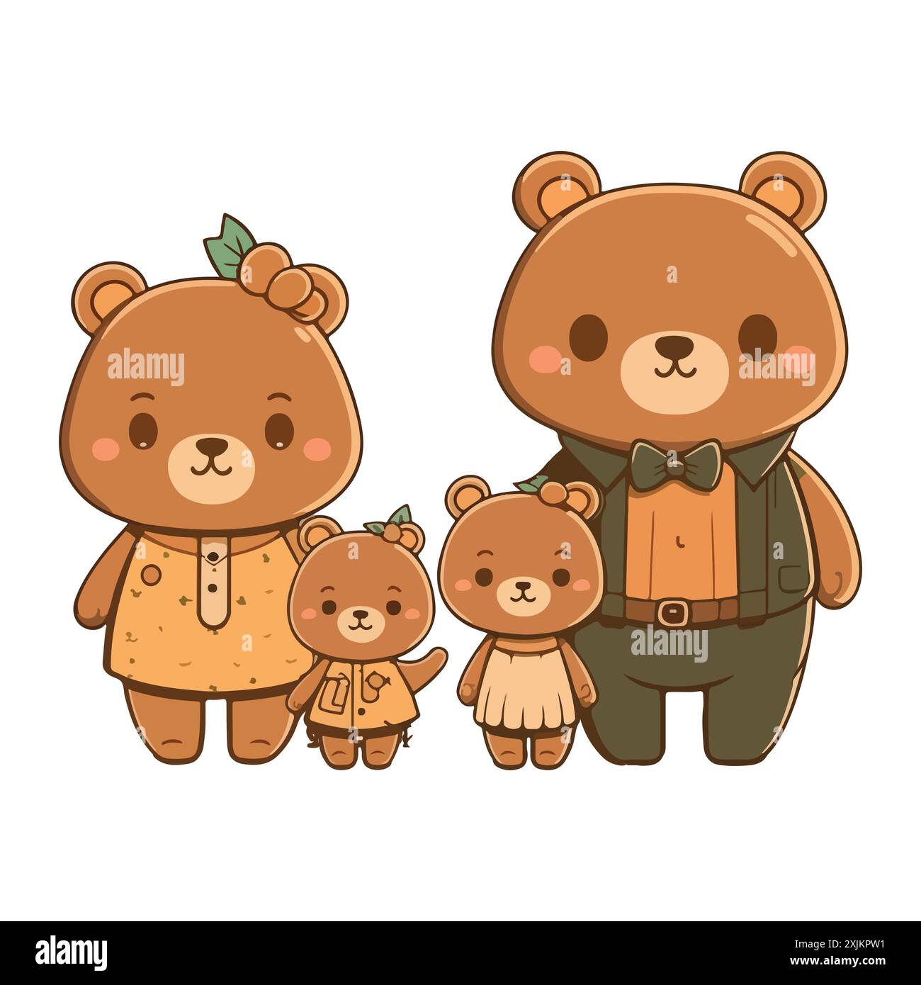 Playful bears vector vectors hi-res stock photography and images - Alamy