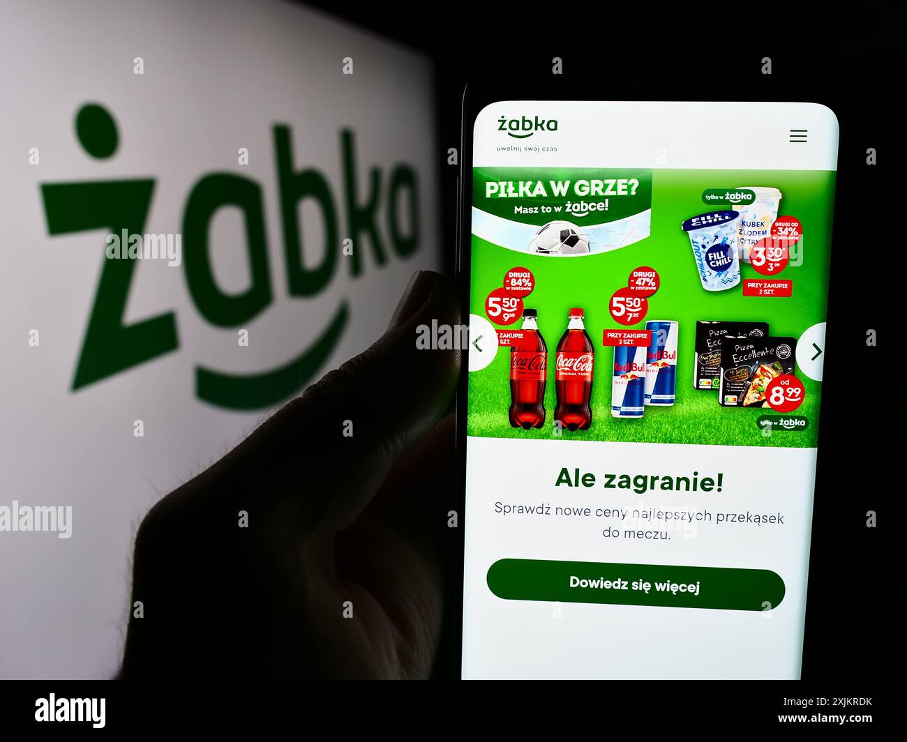 Zabka polska logo hi-res stock photography and images - Alamy