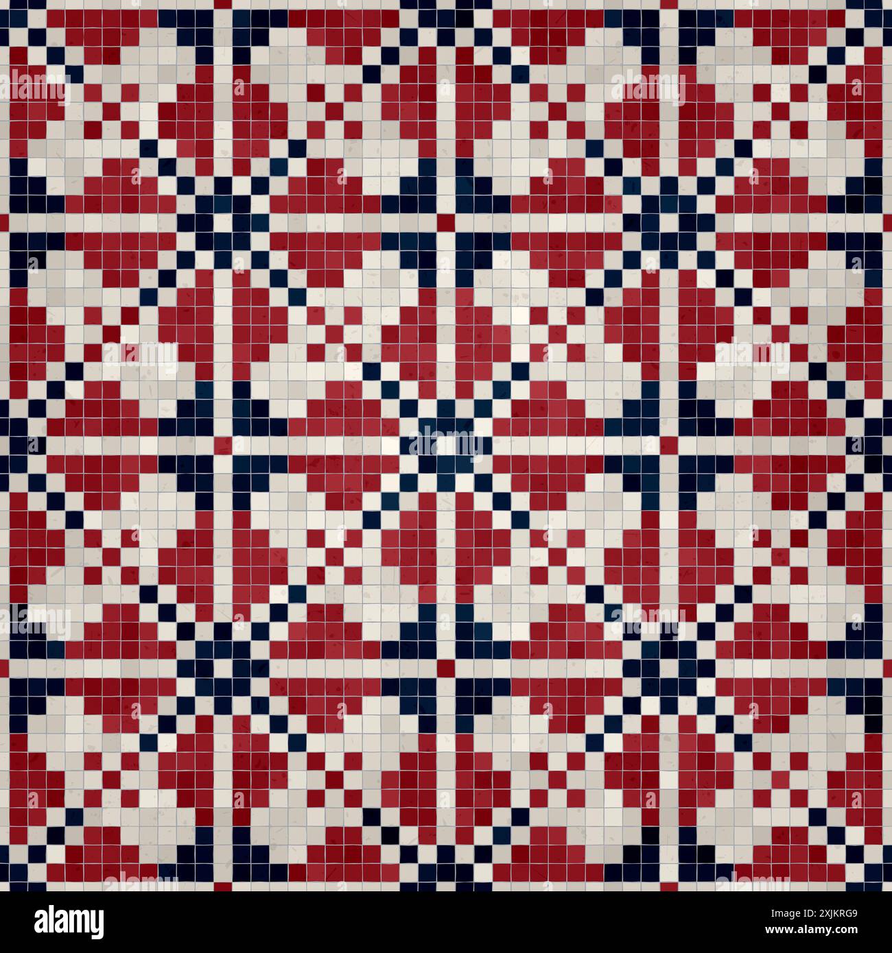 Seamless mosaic pattern abstract hi-res stock photography and images ...