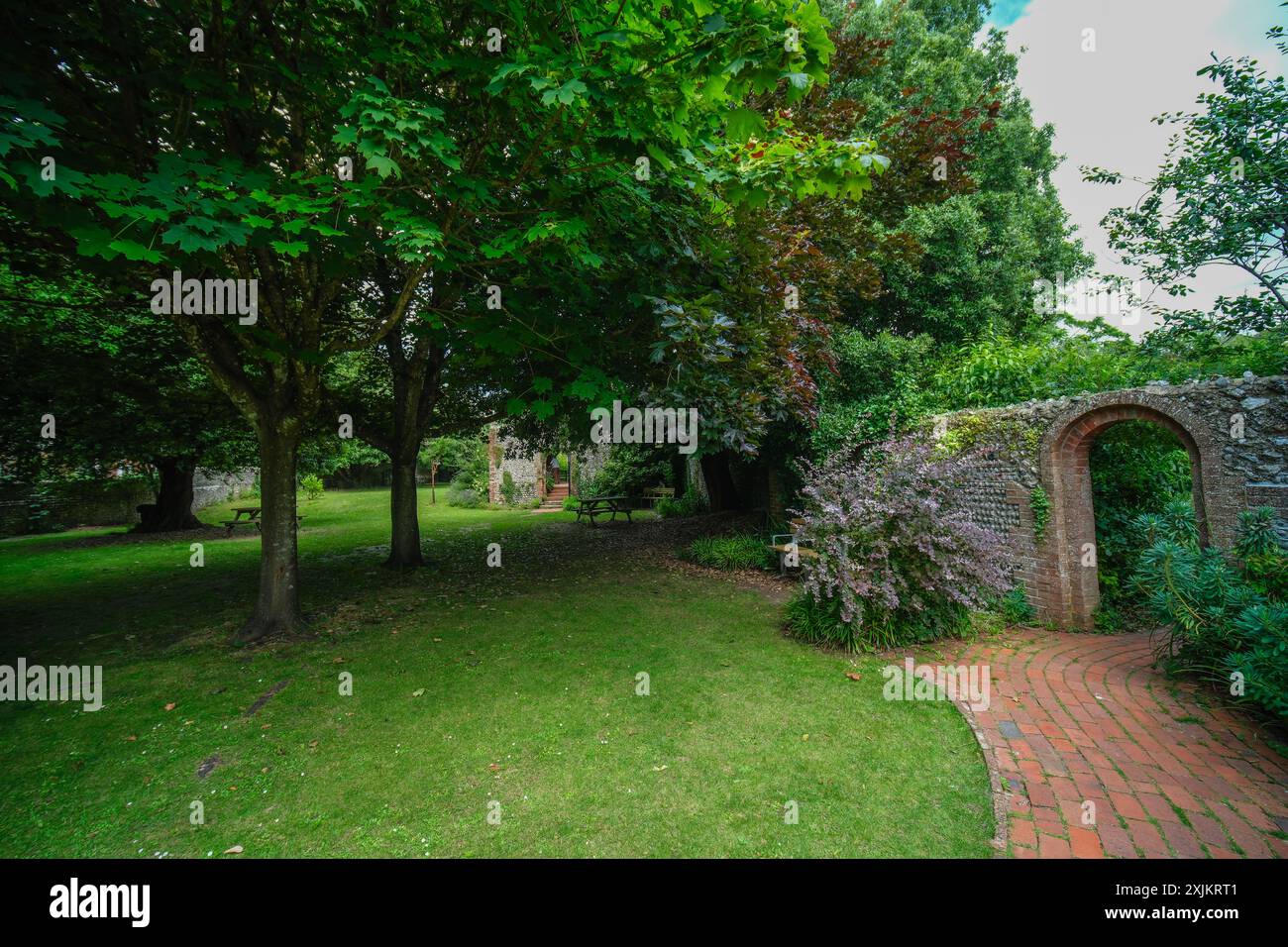 Kipling Gardens in Rottingdean photographed on Thursday 18 July 2024 at ...