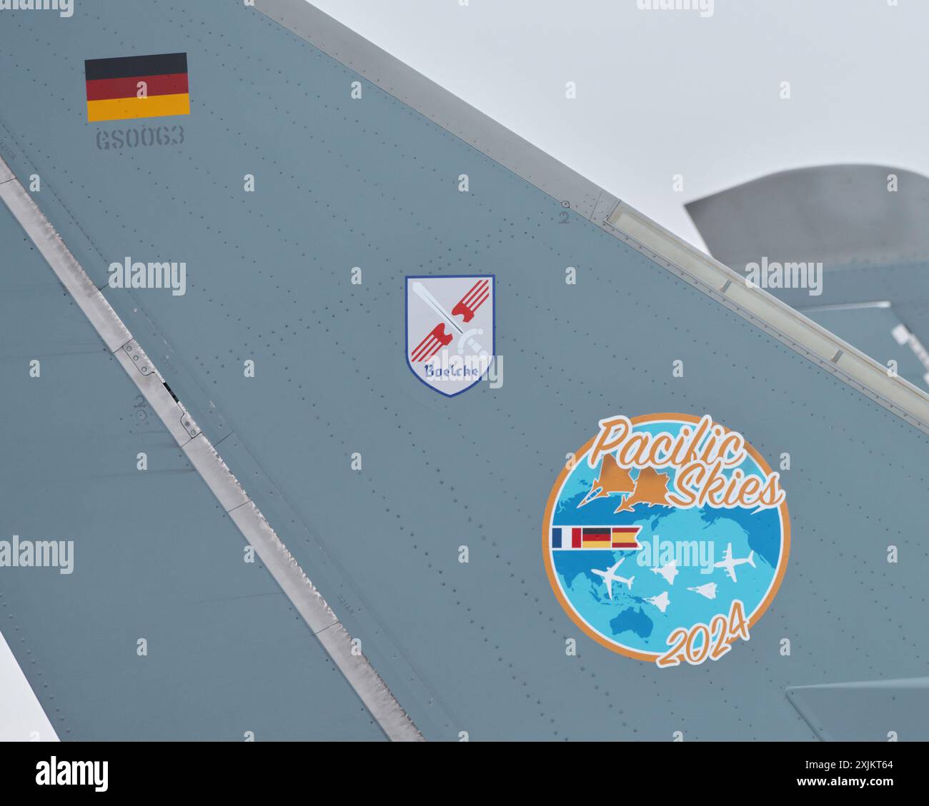 Chitose, Japan. 19th July, 2024. German Air Force Eurofighter Typhoon ...