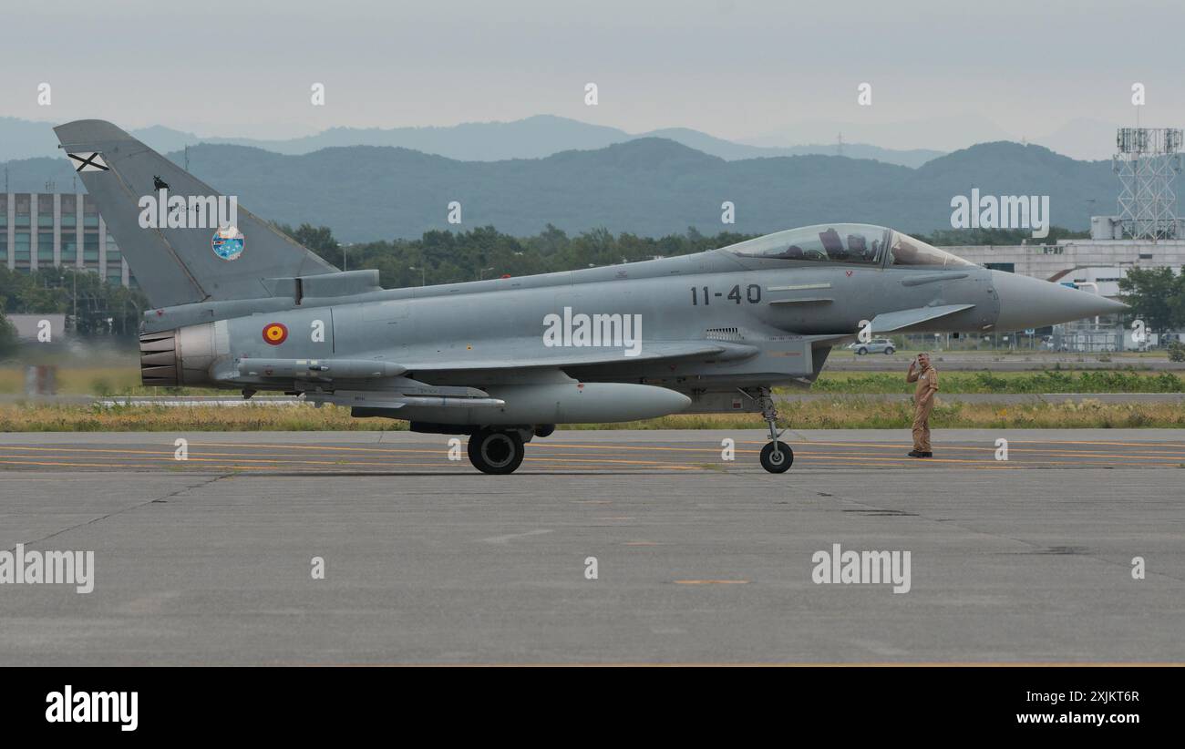 Chitose, Japan. 19th July, 2024. Spanish Air and Space Force ...