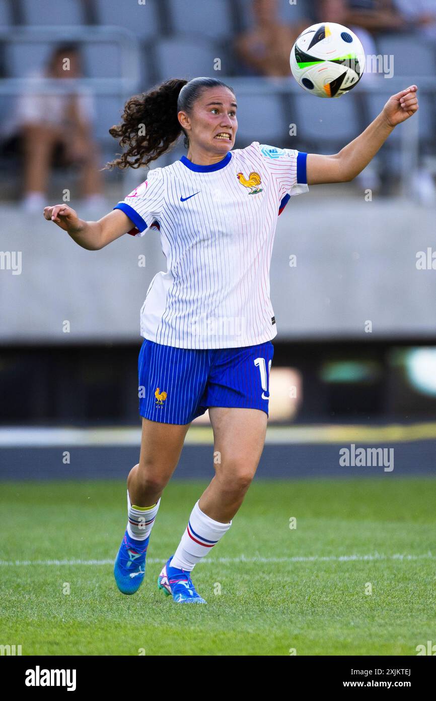 Kaunas, Lithuania, 17 July, 2024. Elisa Rambaud of France in action ...