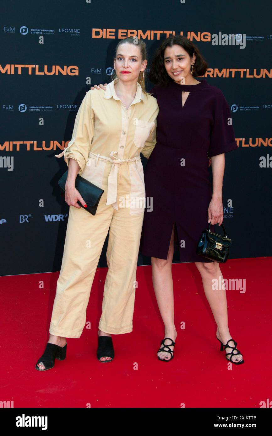 Sina Martens, Dorka Gryllus, DIE ERMITTLUNG, Photo Call at the red ...