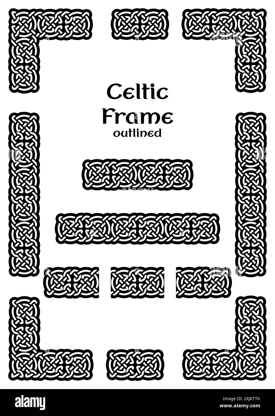 Celtic border patterns Stock Vector Images - Alamy