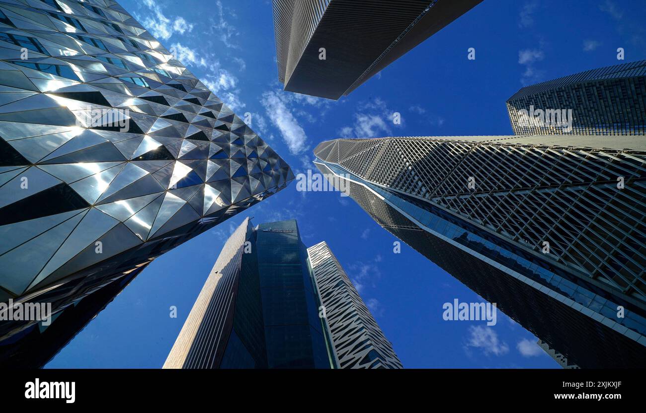 Financial District in Riyadh, Saudi Arabia, Riyadh, Middle East Stock ...