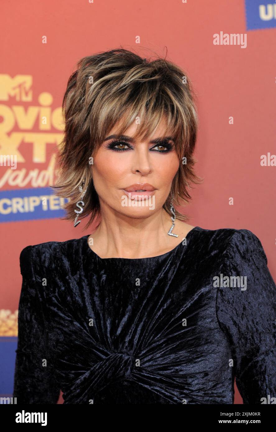 Lisa Rinna at the 2022 MTV Movie and TV Awards held at Barker Hangar in ...