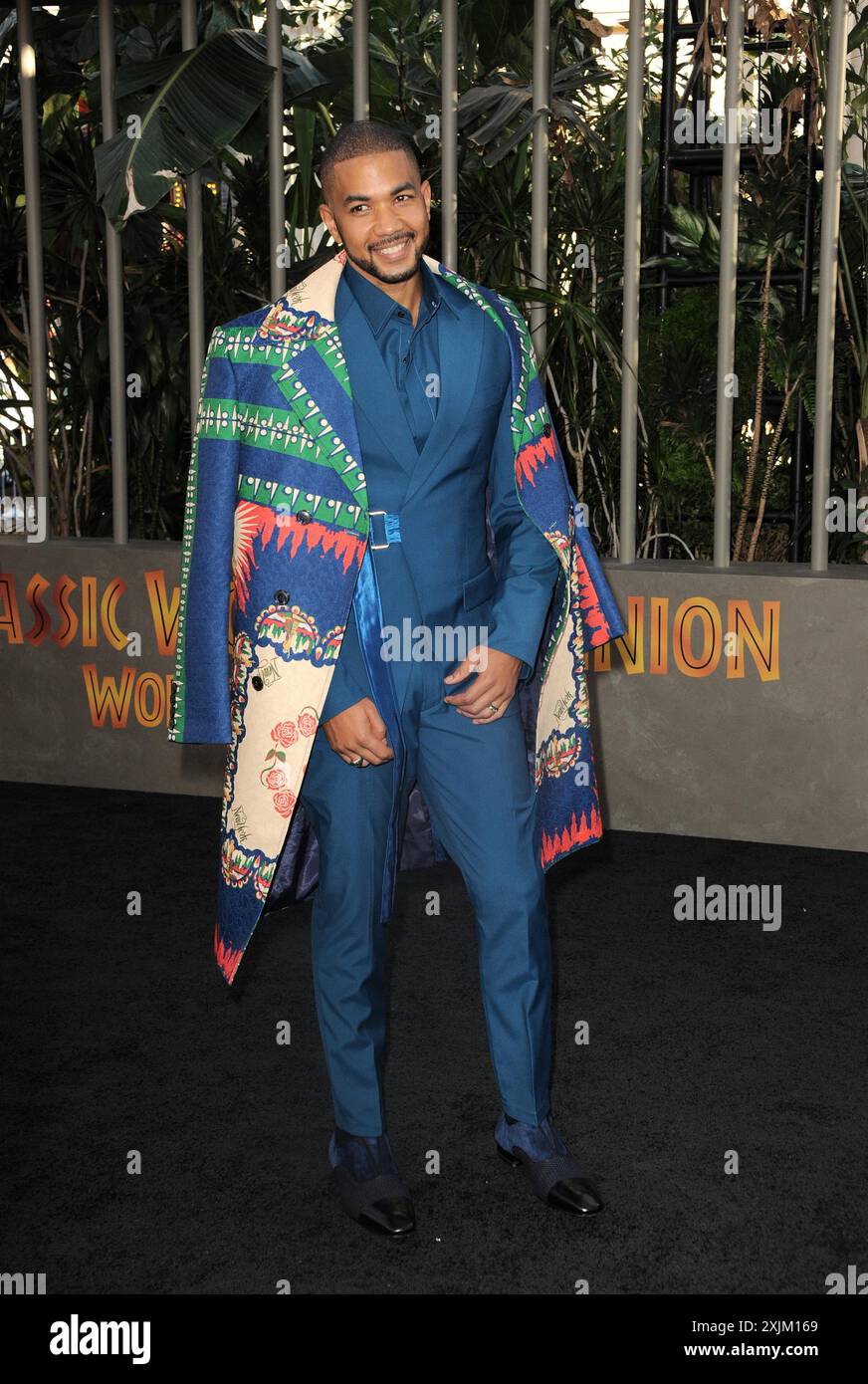 Alano Miller at the Los Angeles premiere of 'Jurassic World Dominion ...