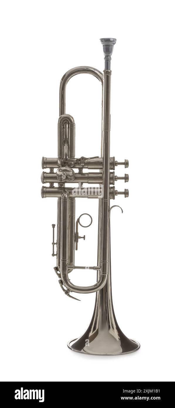 Silver music musical instrument play Cut Out Stock Images & Pictures ...