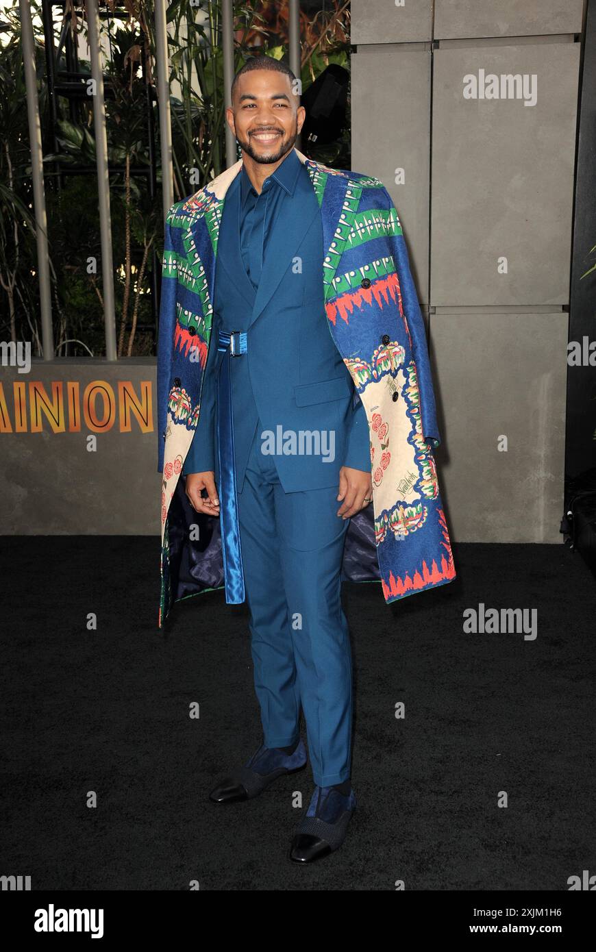 Alano Miller at the Los Angeles premiere of 'Jurassic World Dominion ...