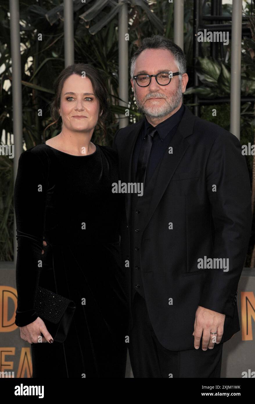Colin Trevorrow and Isabelle Trevorrow at the Los Angeles premiere of ...