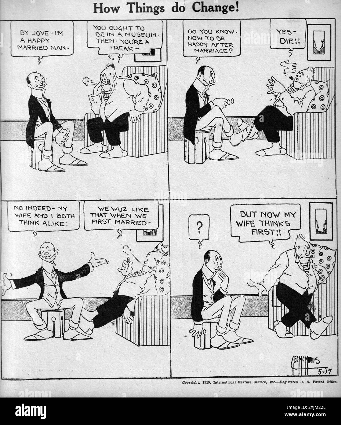 George McManus - How things do Change - Bringing Up Father, A.V.N ...