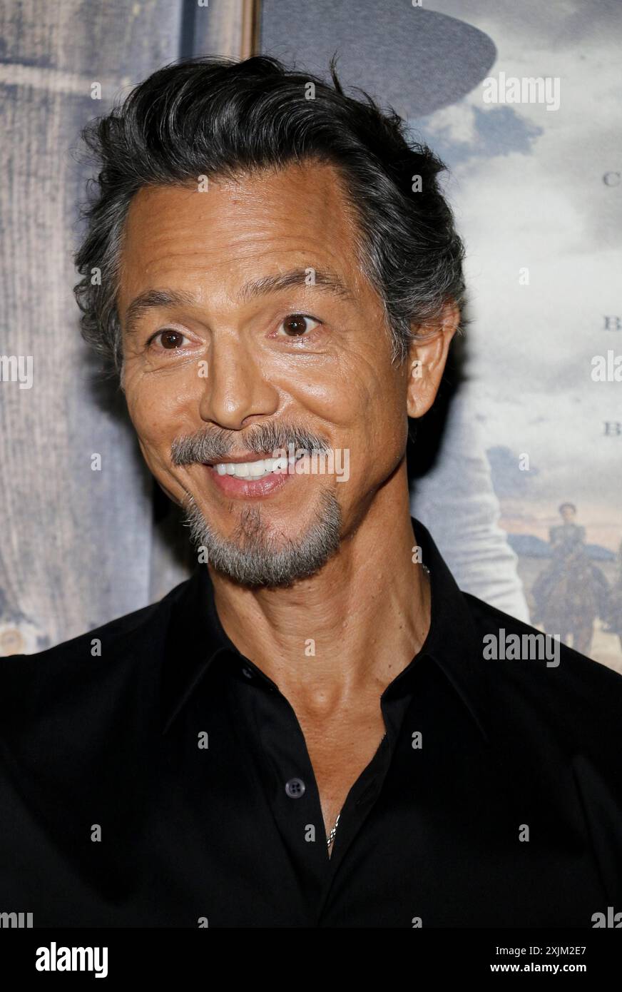 Benjamin Bratt at the Los Angeles premiere of 'Dead For A Dollar' held ...