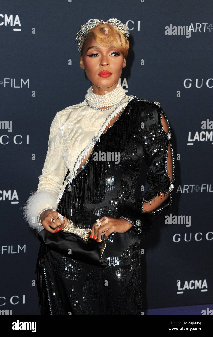Janelle Monae at the LACMA Art+Film Gala Presented By Gucci held at the ...
