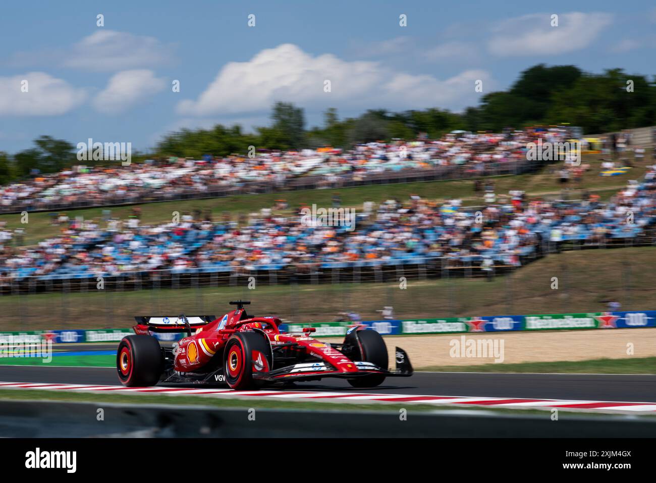 Charles Leclerc (Scuderia Ferrari HP, Monaco, #16) im Ferrari SF-24 ...