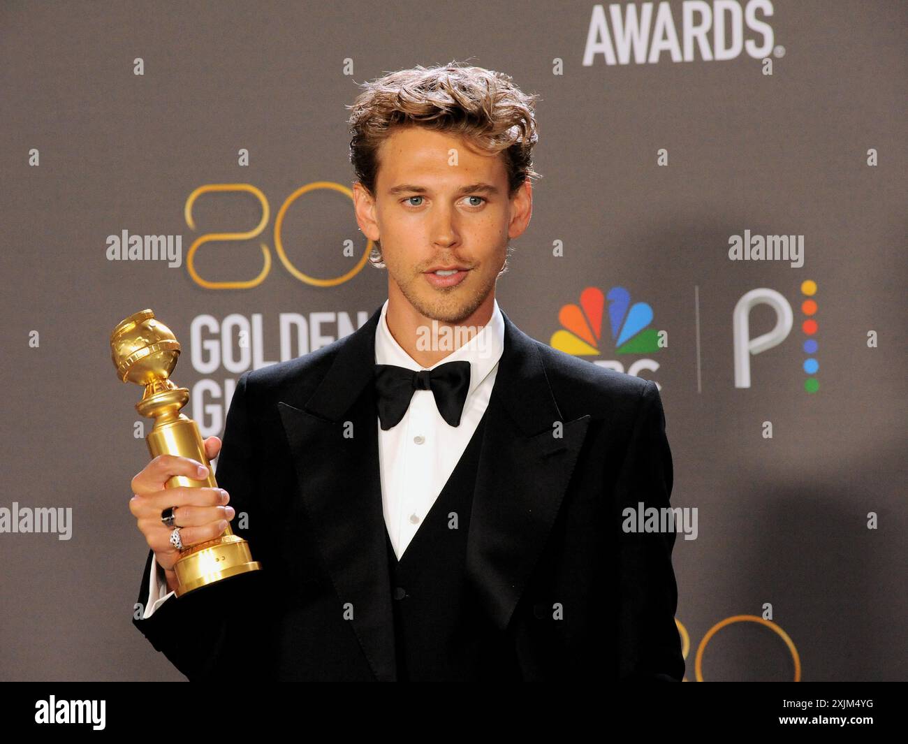 Austin Butler at the 80th Annual Golden Globe Awards held at the ...