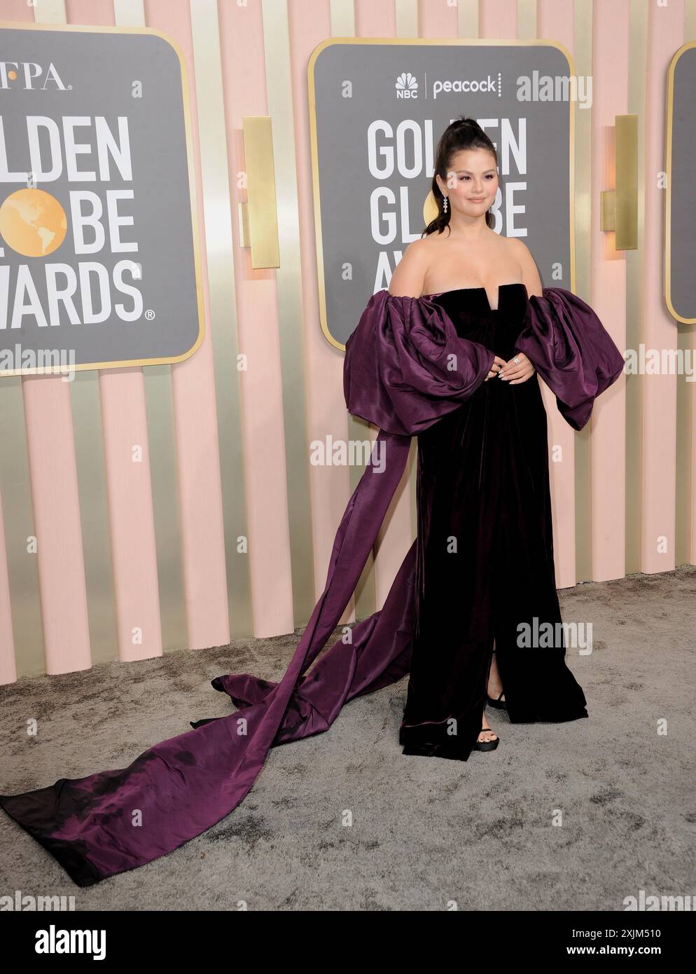 Selena Gomez at the 80th Annual Golden Globe Awards held at the Beverly ...