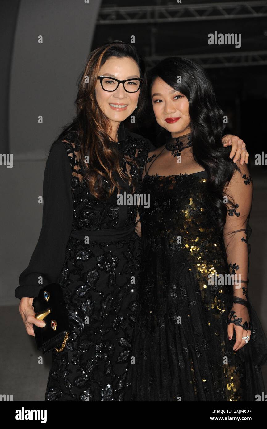 Michelle Yeoh and Stephanie Hsu at the 2nd Annual Academy Museum Gala ...