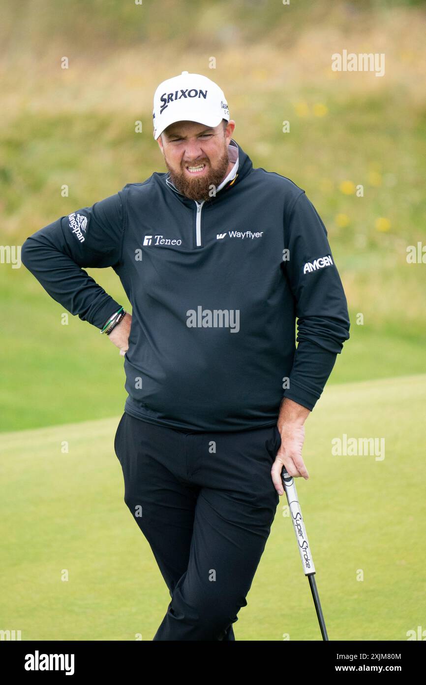 Troon, Scotland, UK. 19th July 2024. Round Two of the 152nd Open ...