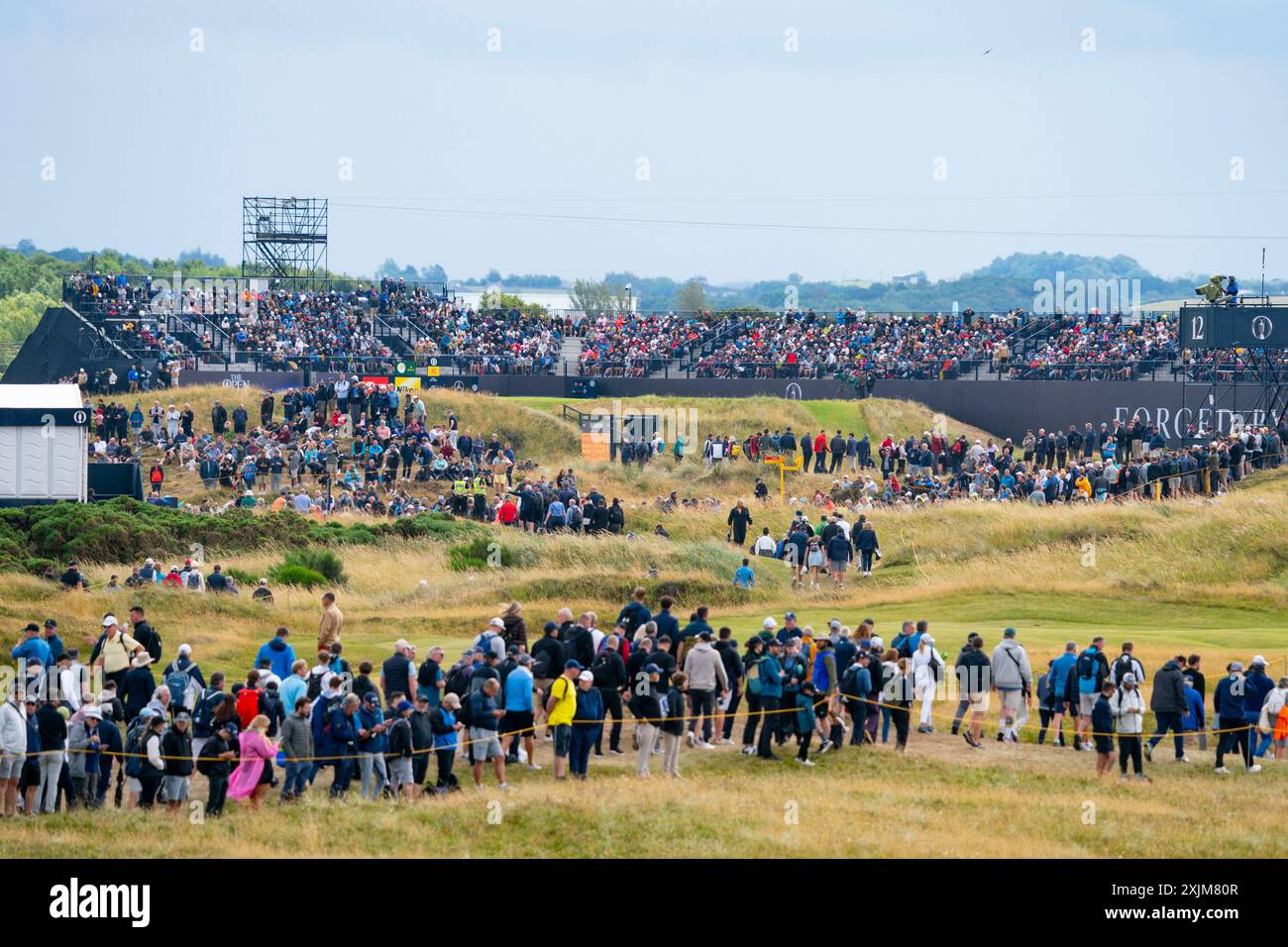 Troon, Scotland, UK. 19th July 2024. Round Two of the 152nd Open ...