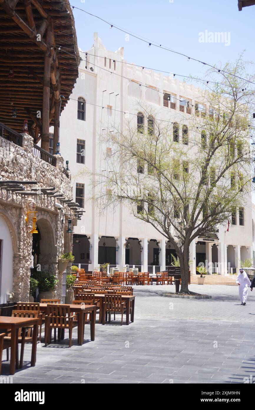 Dmasca One Restaurant In Doha, Qatar Stock Photo - Alamy