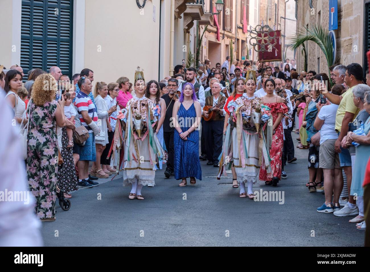 Dance of the Eagles and Sant Joan Pelos, Corpus Christi procession ...