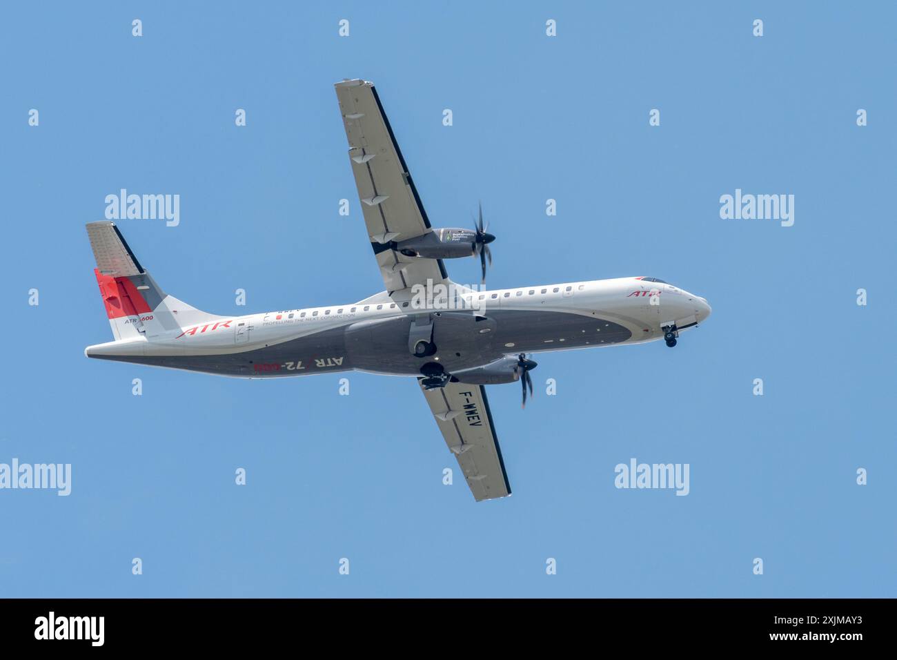 Farnborough Airshow 2024, Hampshire, England, UK. A few days before the ...
