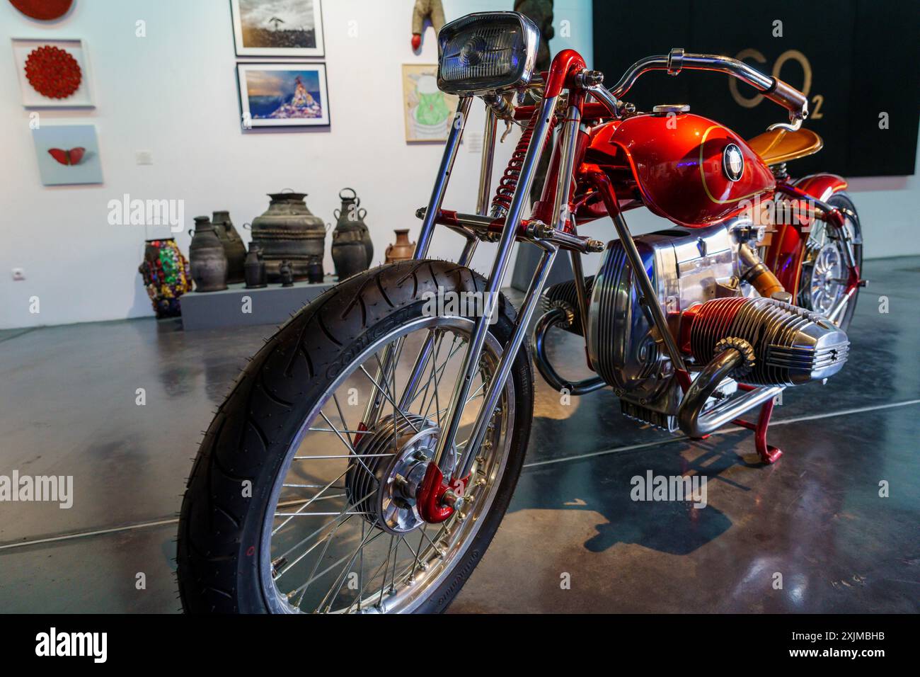 Modified motorcycle BMW r60, no title, Abdessamad Jallal, Sa Bassa ...