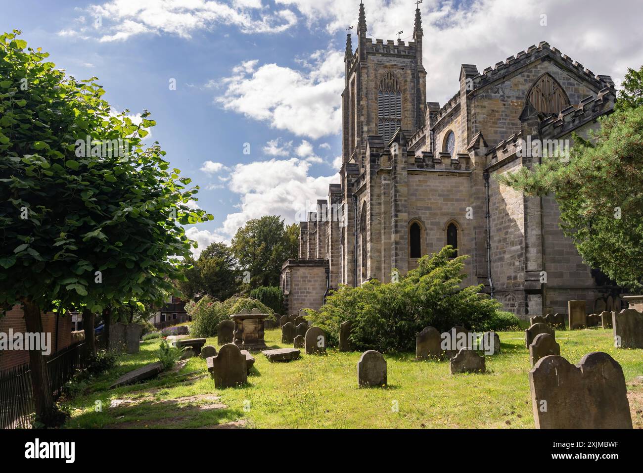 EAST GRINSTEAD, WEST SUSSEX, UK, JULY 1 : View of St Swithuns Church in ...
