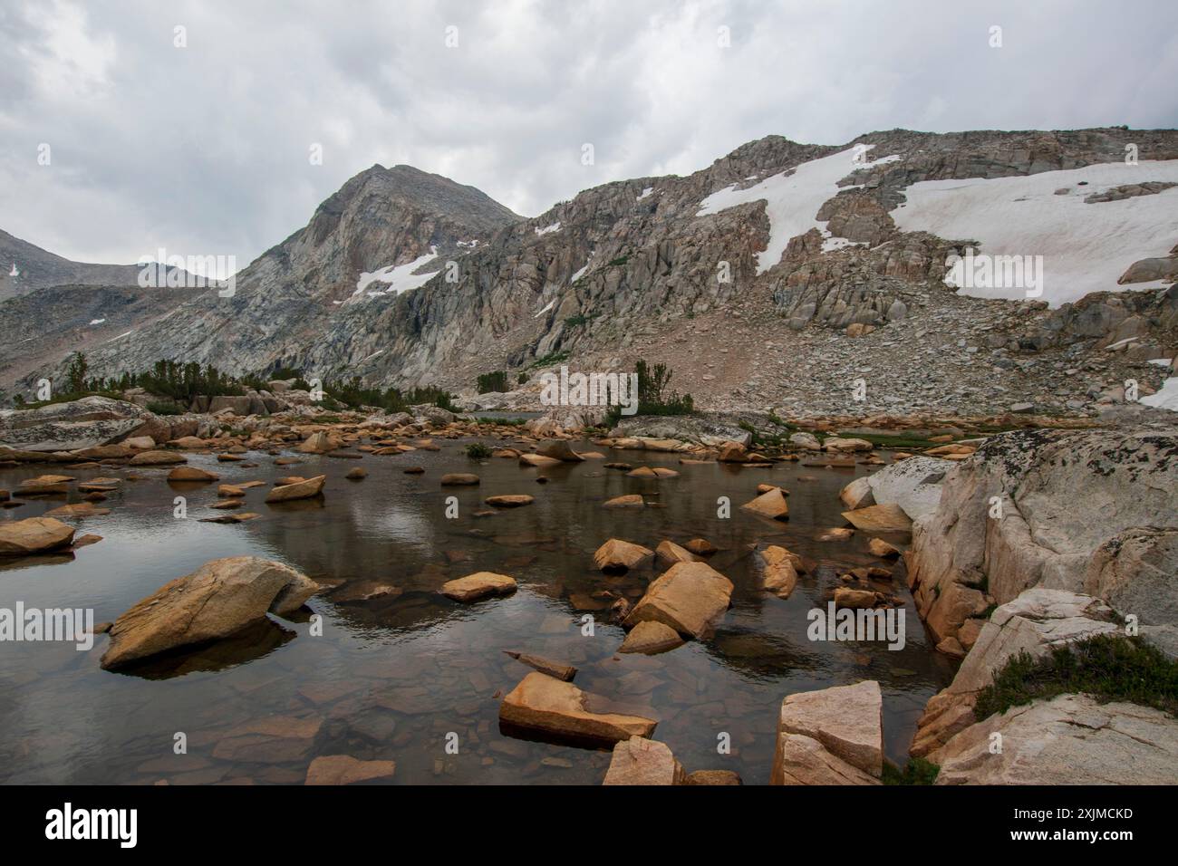 The hiking trail up to Paiute Pass is a difficult one, but it leads to ...