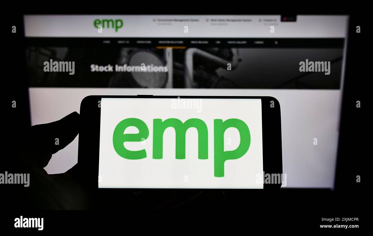 Emp business company logo hi-res stock photography and images - Alamy