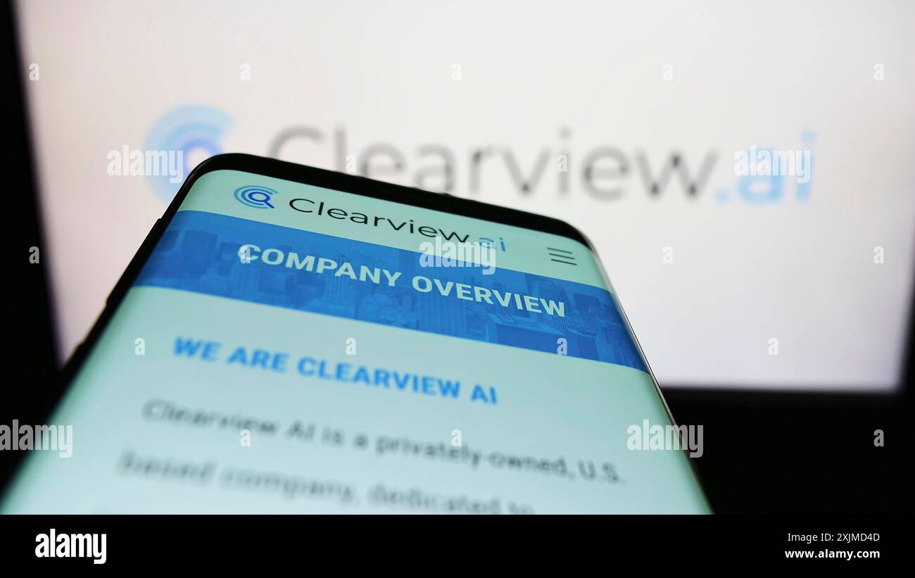 Clearview ai logo hi-res stock photography and images - Alamy