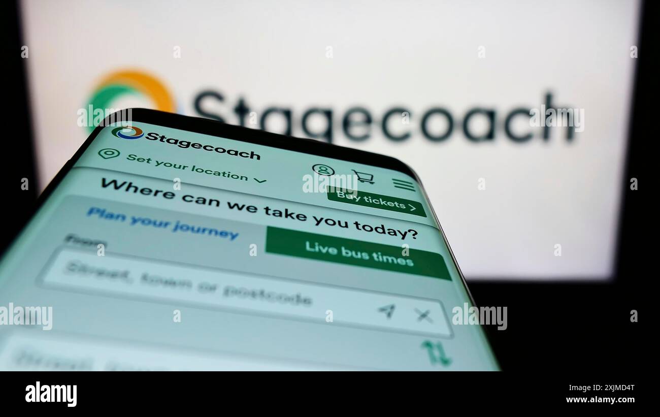 Stagecoach logo hi-res stock photography and images - Alamy