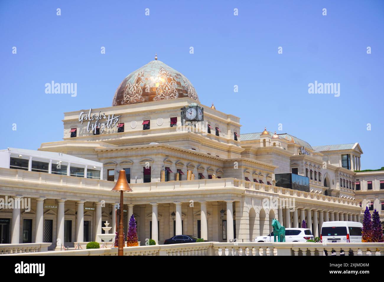 Architecture of Katara Cultural Village Galeries Lafayette, in Doha ...