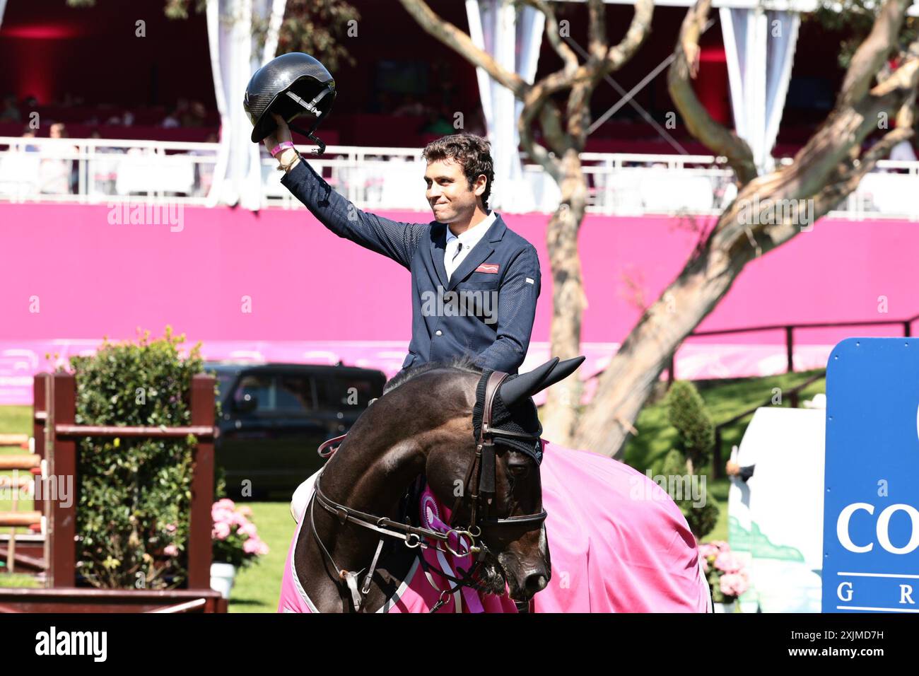 Edward Levy of France during the price giving ceremony of the Prix ...