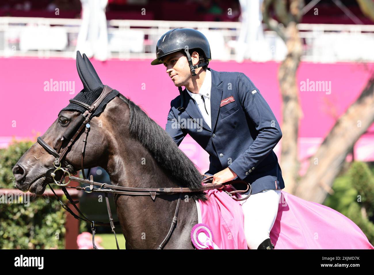 Edward Levy of France during the price giving ceremony of the Prix ...