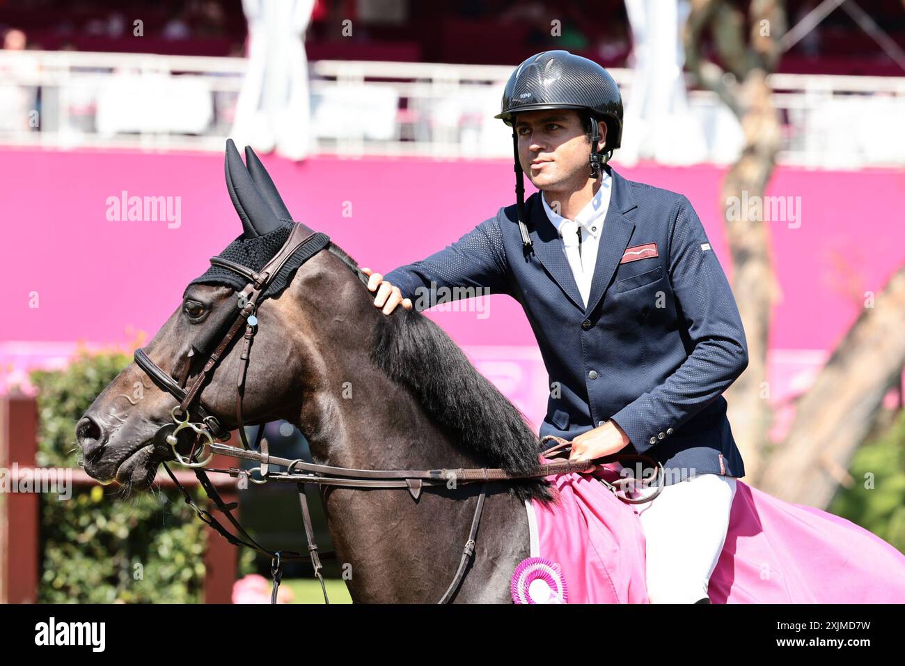 Edward Levy of France during the price giving ceremony of the Prix ...
