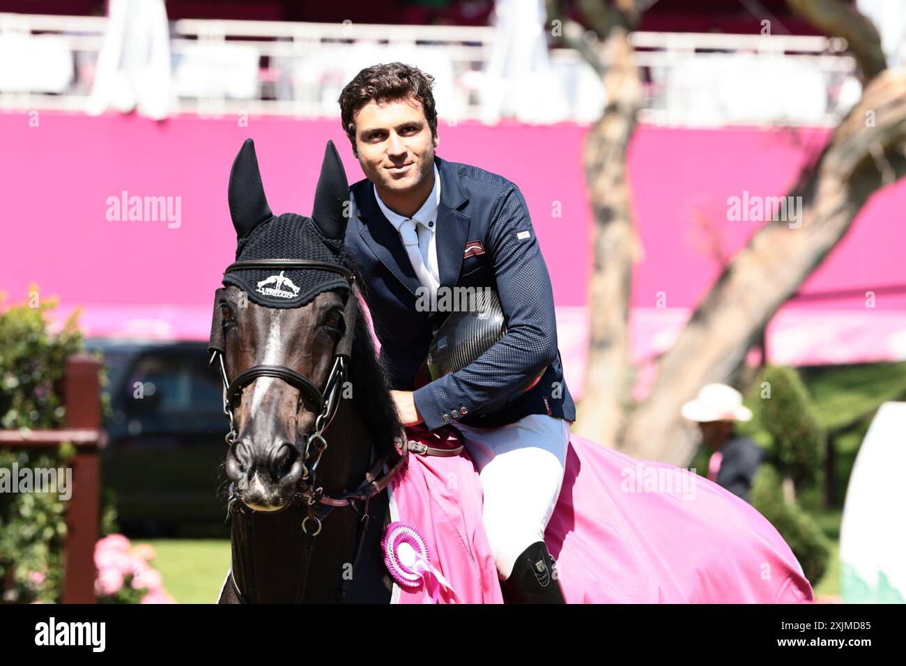 Edward Levy of France during the price giving ceremony of the Prix ...