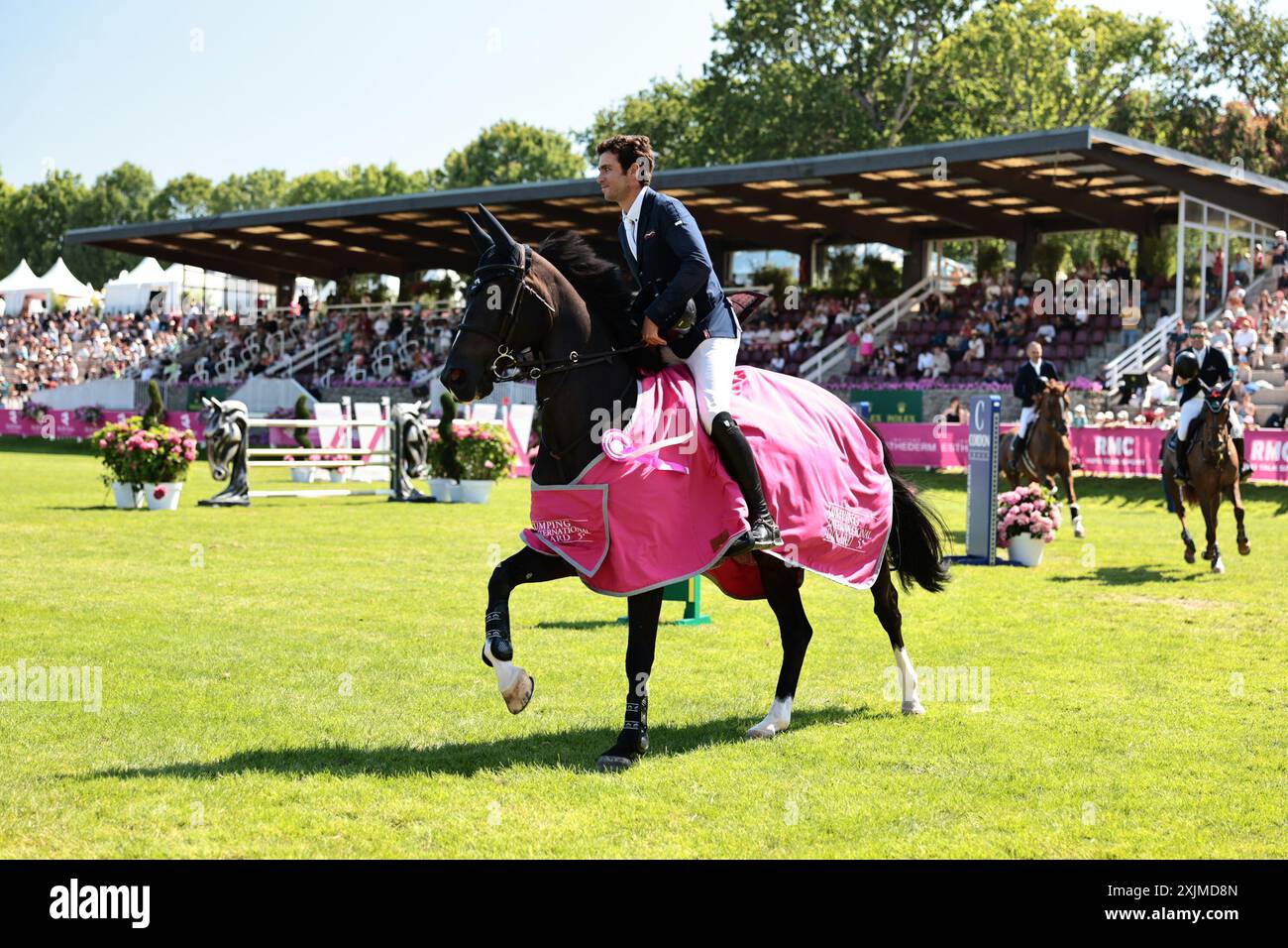 Edward Levy of France during the price giving ceremony of the Prix ...
