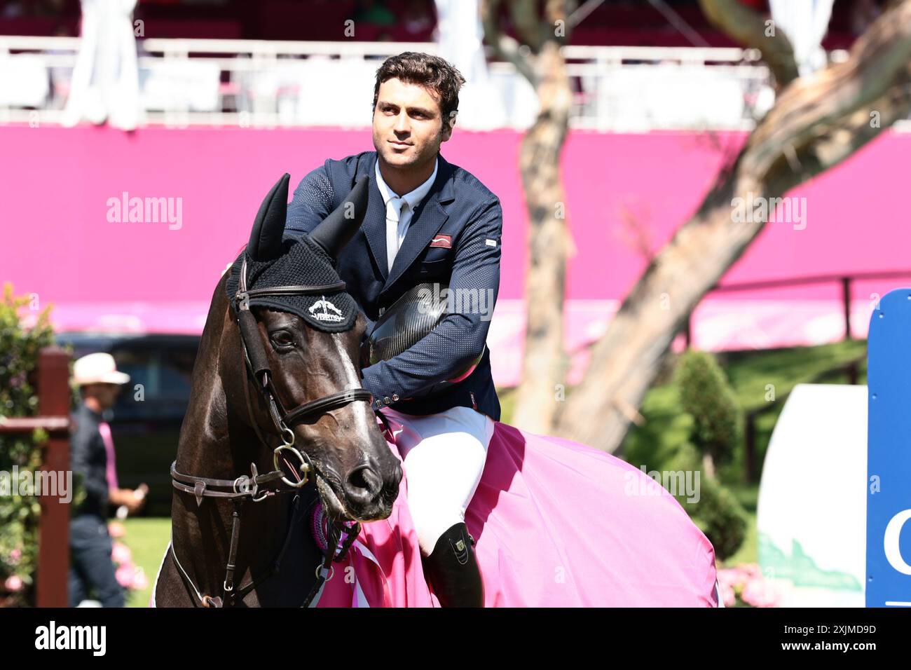 Edward Levy of France during the price giving ceremony of the Prix ...
