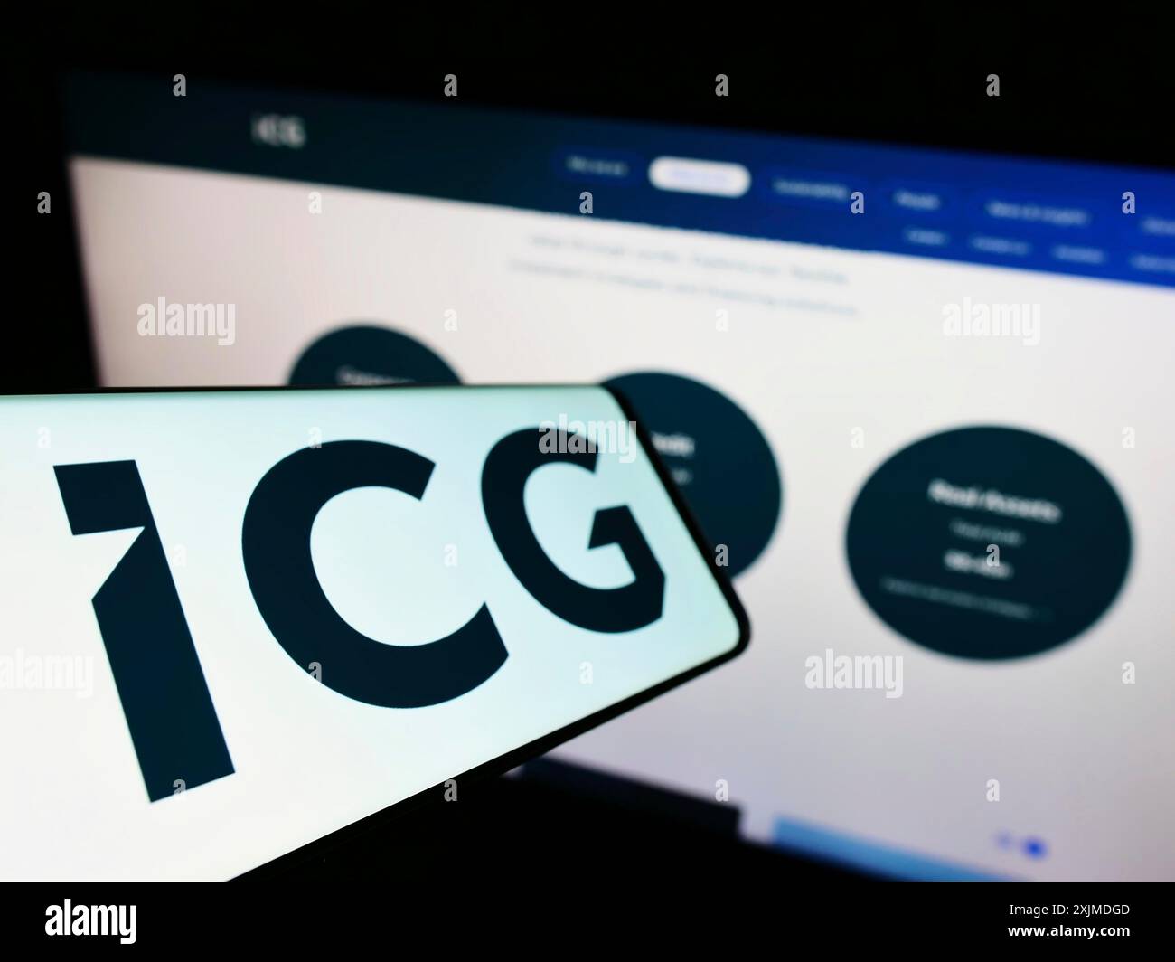 Icg business company logo hi-res stock photography and images - Alamy