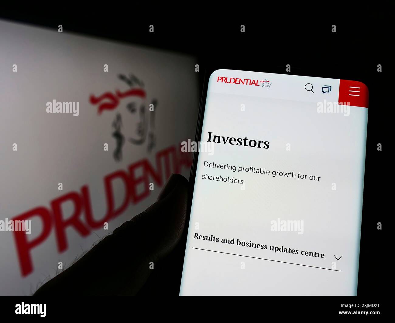 Prudential financial logo hi-res stock photography and images - Alamy