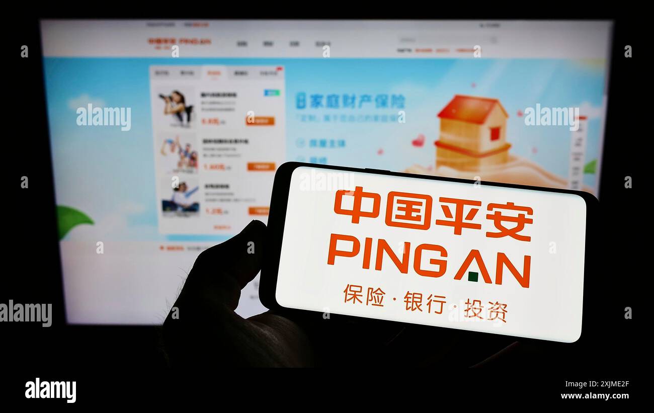 Ping an logo hi-res stock photography and images - Alamy