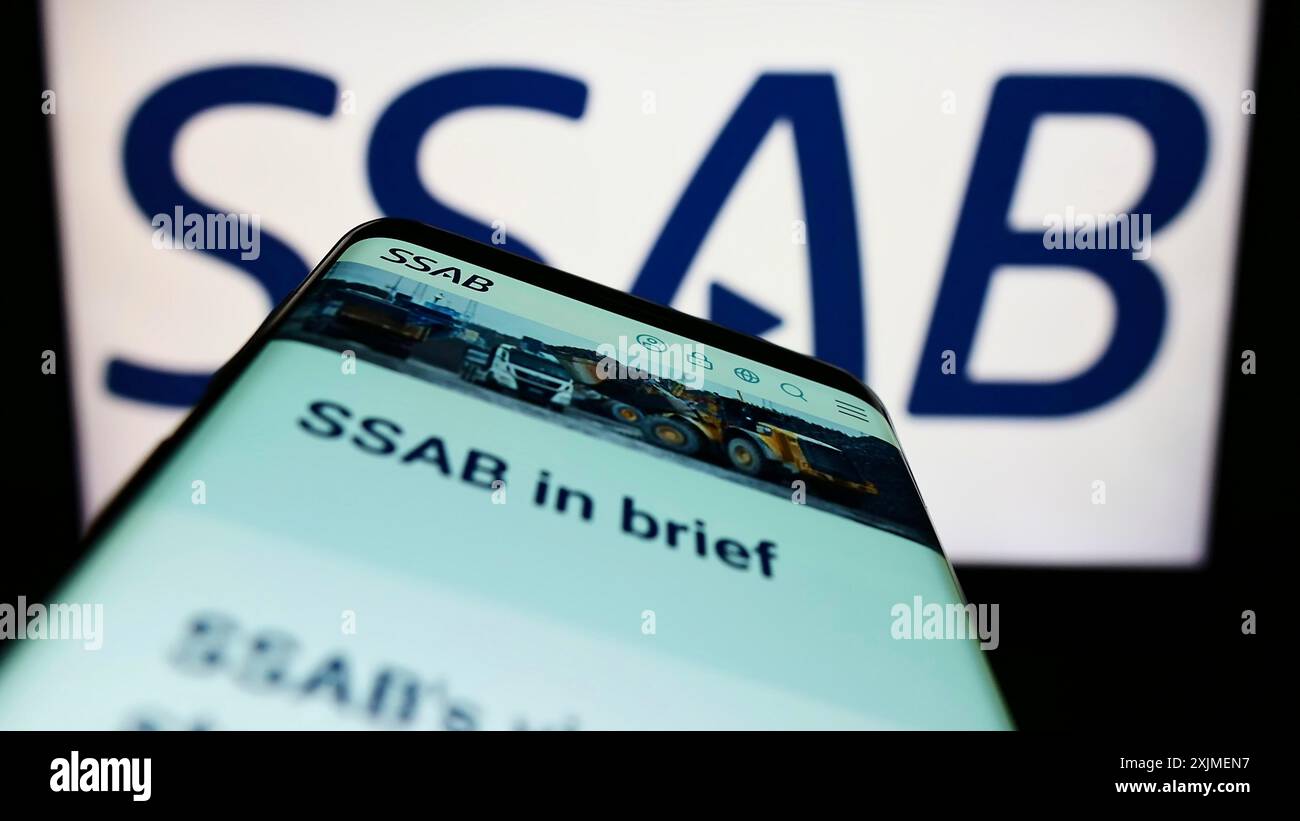 Ssab logo hi-res stock photography and images - Alamy